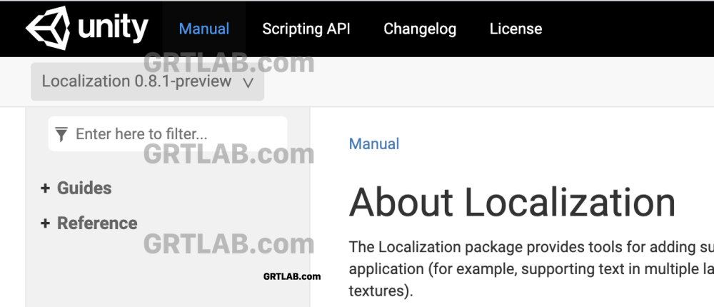 Unity Localizationで多言語対応 | GRTLAB.com