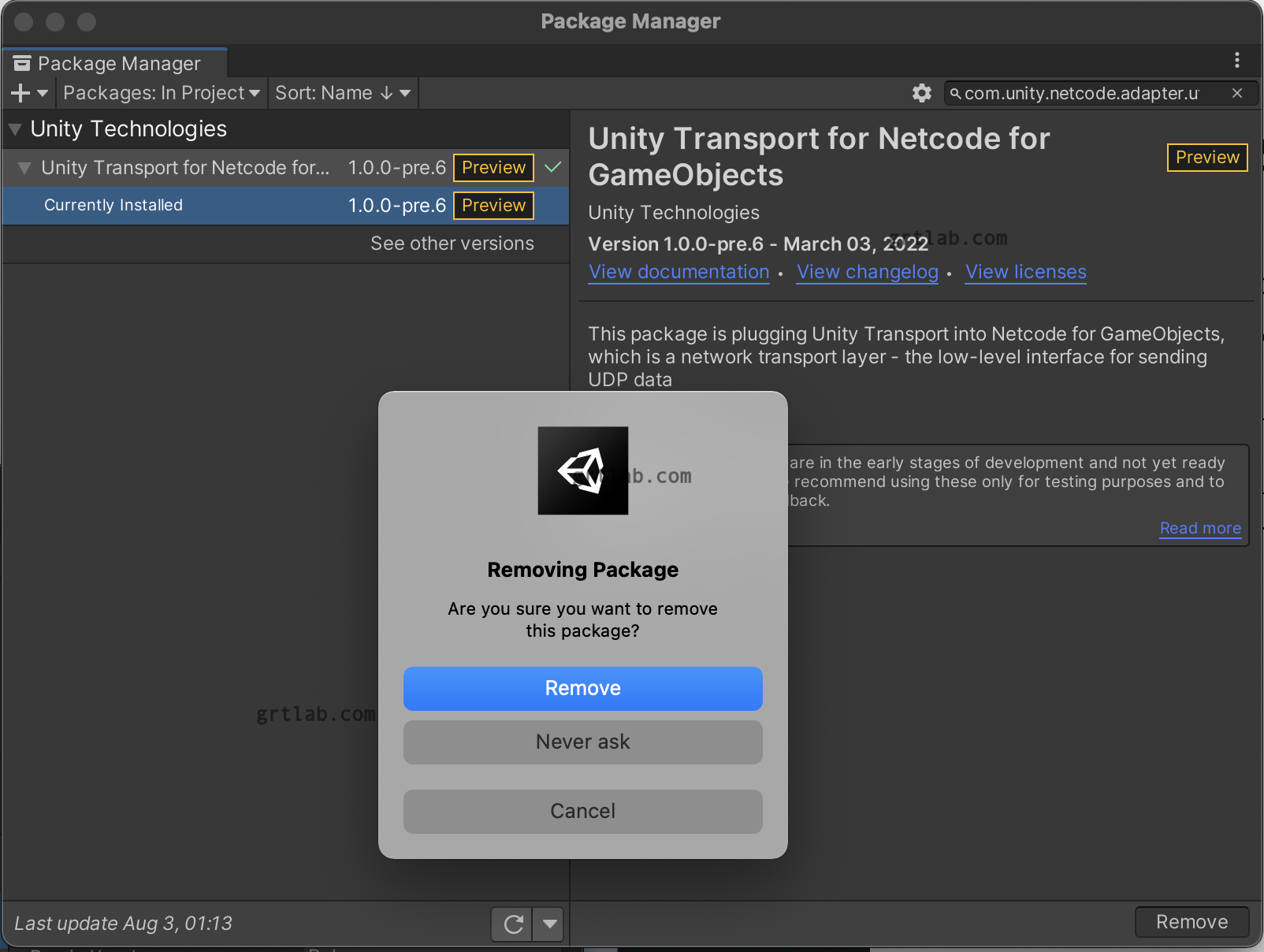 Unity Netcode For Gameobjects をアップデートしたらエラーだらけに。。。