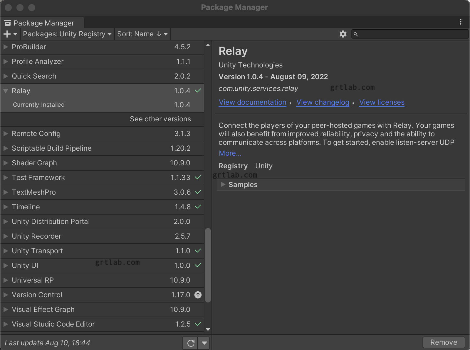 Unity Relay で接続、対戦する実装編 | GRTLAB.com