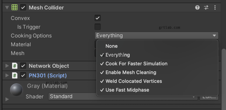 Unity Androidでcollider エラー This Mesh Collider Is Attached To Gameobject At Path ‘aaa Clone