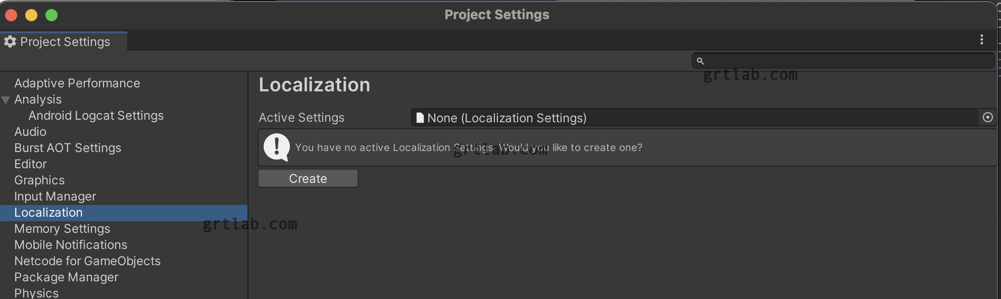 Unity Localization 2023 | GRTLAB.com