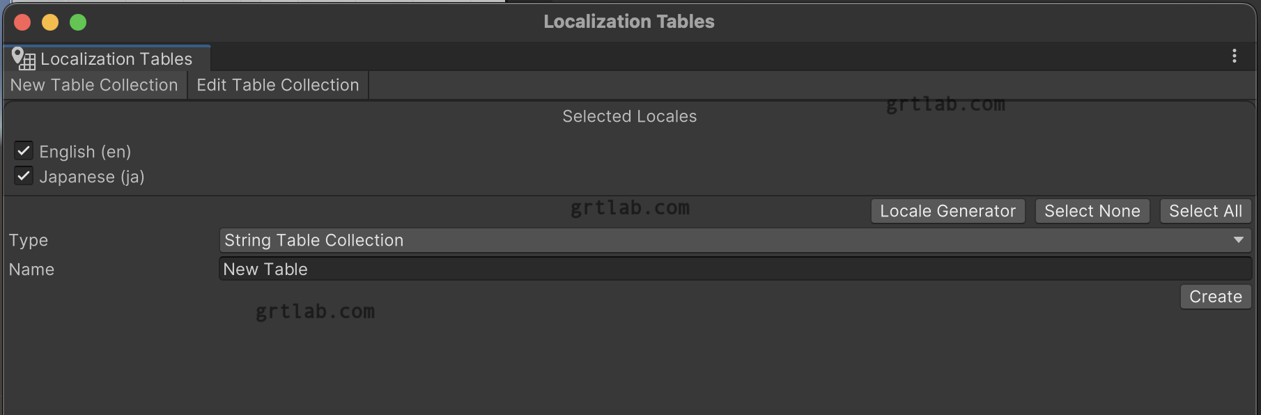 Unity Localization 2023 | GRTLAB.com
