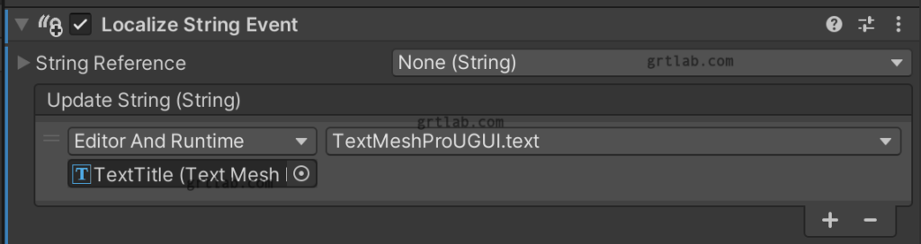 Unity Localization 2023 | GRTLAB.com