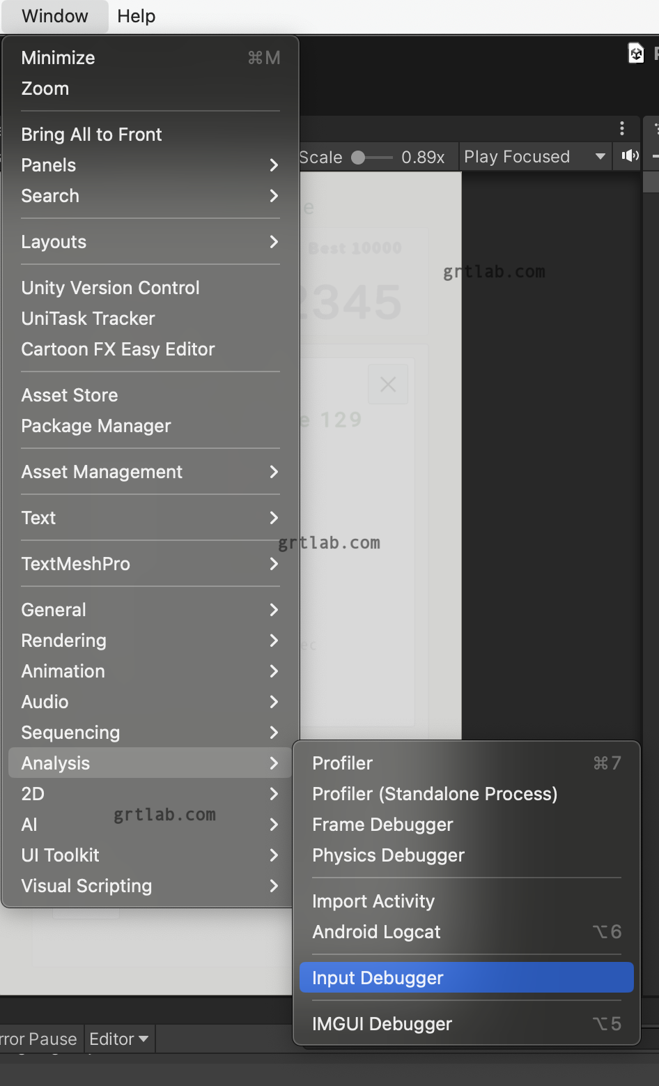 Unity : UnityEngin.InputSystemで入力してみる！keydown / swipe ジェスチャーをチェック！ | GRTLAB.com