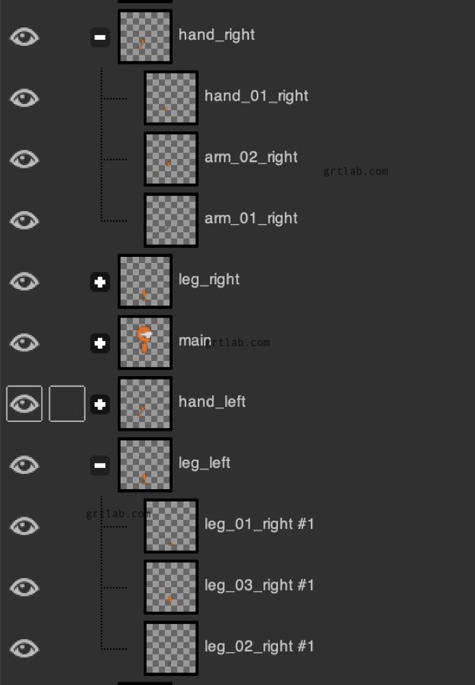 Unity 2Dアニメーション Sprite / Skinning Editorでメッシュ、Bone設定 | GRTLAB.com