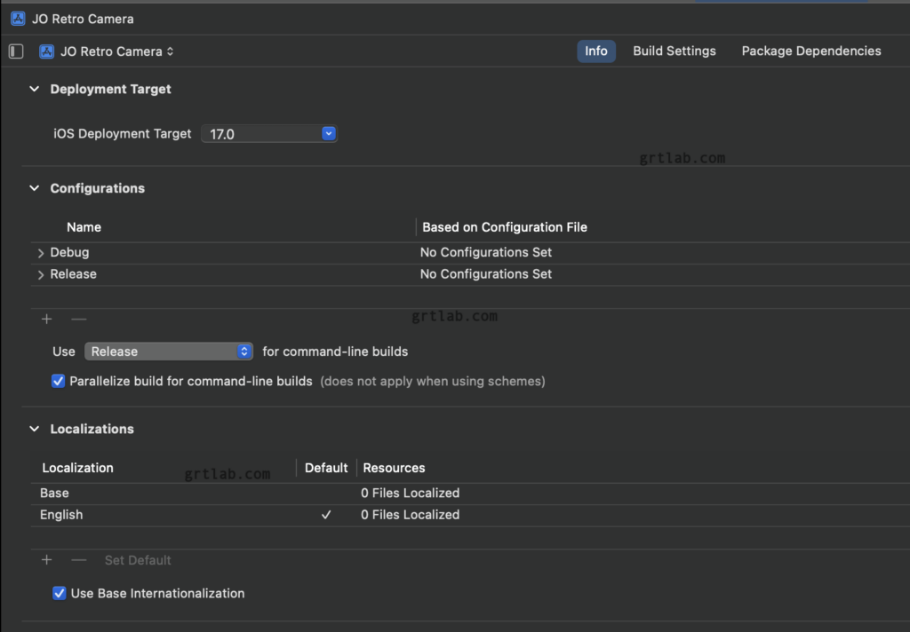 【Swift / iOS】カメラアプリ作るよ！PhotosとAVFoundation / 多言語化対応などなどメモメモ | GRTLAB.com